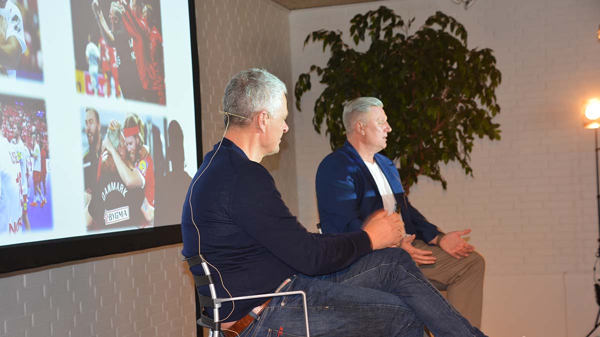 Network og hygge til erhvervsarrangement med Nikolaj Jacobsen